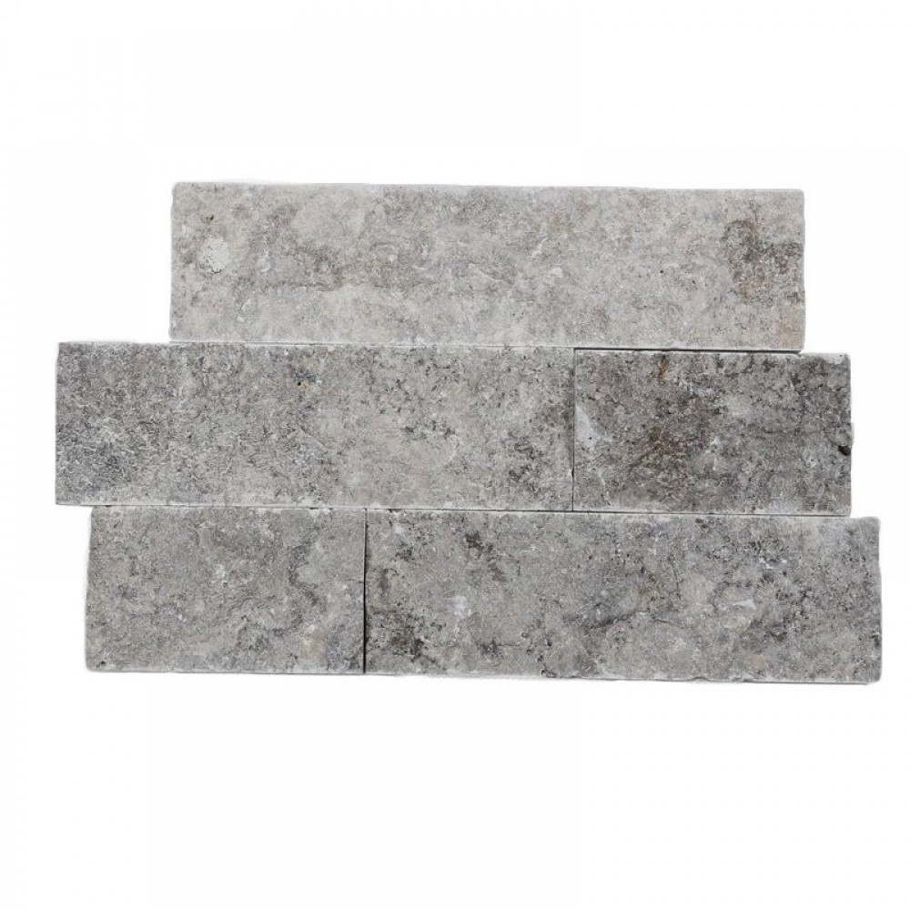 Bricks 10xFL SplitFace Silver